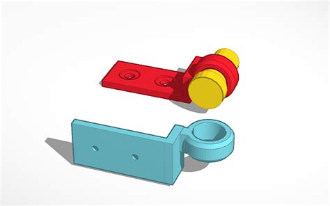 3d Design Hinge And Pin Tinkercad