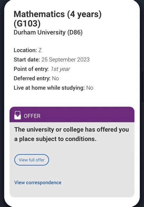 Warwick Or Durham For Maths R 6thform