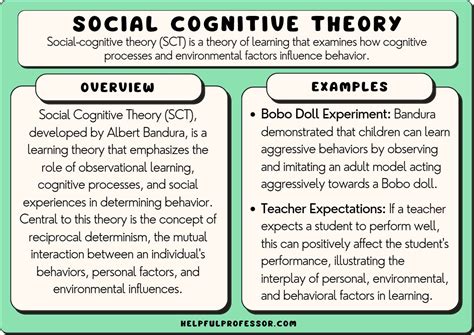 Social Cognitive Theory 10 Examples And Overview 2025