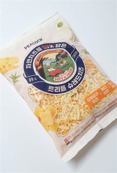 이마트 피코크 추천템 트리플 슈레드치즈 생크림 카스테라 네이버 블로그