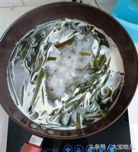 非常簡單的夏季快手涼菜涼拌海帶絲 每日頭條