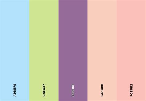 Character Color Palette Color Palette Palette Color