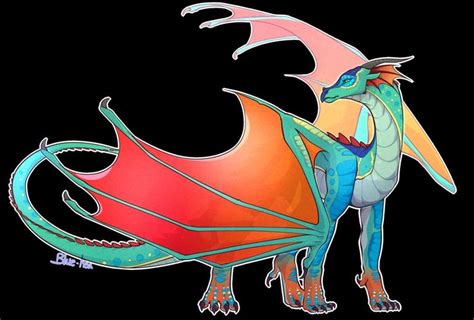 Rainwing Fanart Rainwing Wof Art Rainwing Kingdom Wings Of Fire Dragons