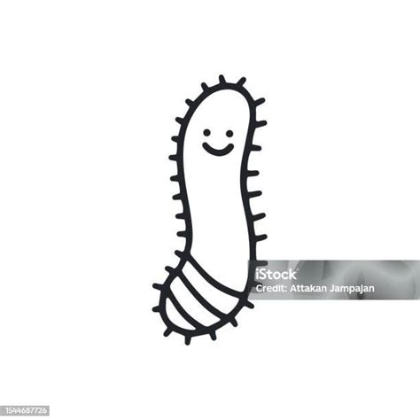 Slug Worm Cartoon Hand Drawn Doodle Style Stock Illustration Download Slug Worm Cartoon Hand Drawn Doodle Style Stock Illustration Download