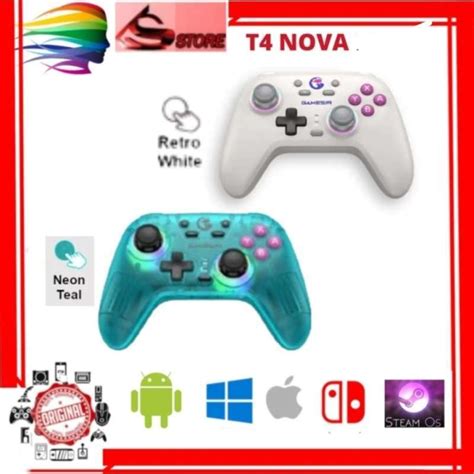 Promo Gamesir T4 Nova Gamepad Wireless Controller Hall Effect Joystick Diskon 58 Di Seller Helo