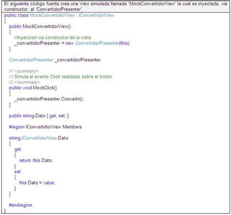 mvp model view presenter