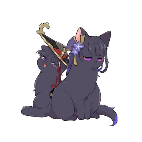 Raiden Shogun And Scaramouche Genshin Impact Drawn By Nasuka Gee Danbooru