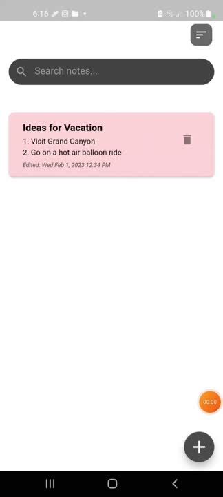 Nimra Irfan On Linkedin Flutter Noteapp Productivity
