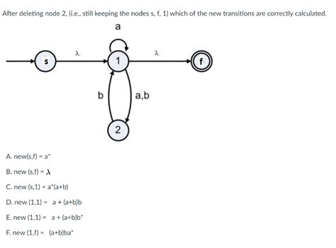 Solved After Deleting Node 2 Ie Still Keeping The Nodes