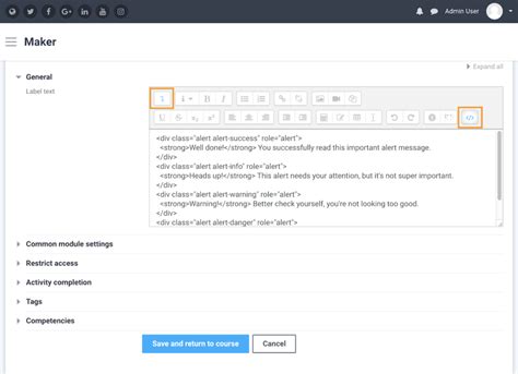 Moodle Theme Maker Useful Bootstrap Components Elearning Themes