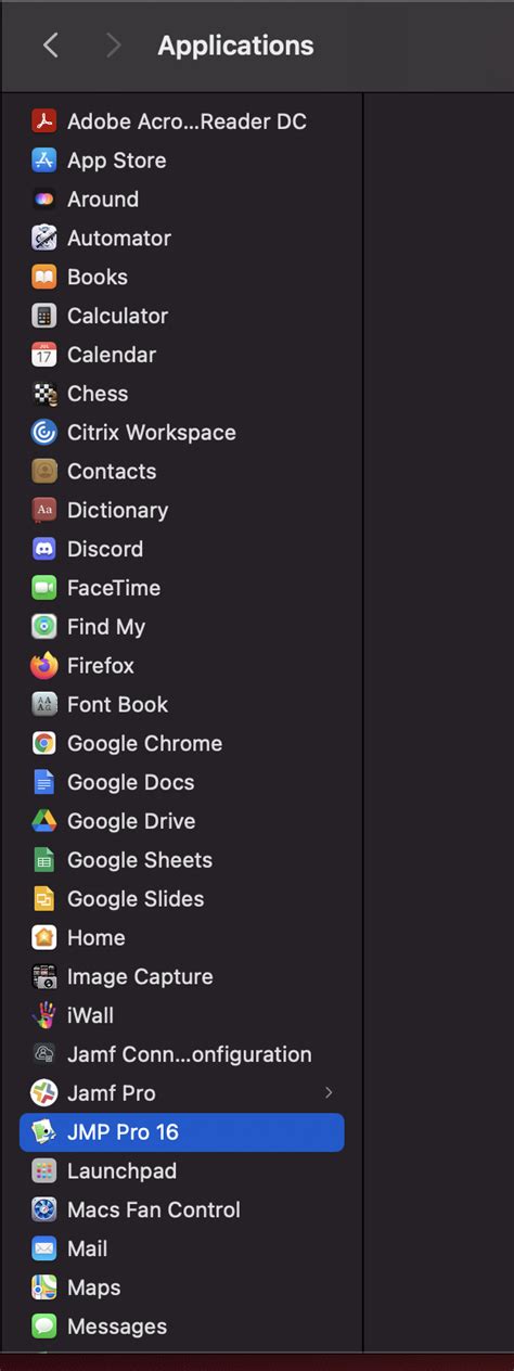 Jmp Pro Macos Installation Guide Service Desk