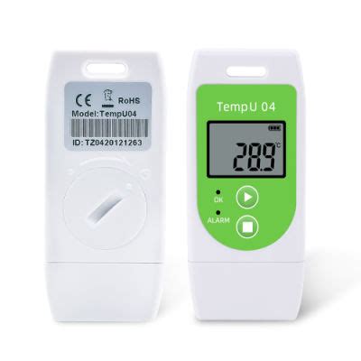 Tempu USB Temperature Data Logger Recorder Points To Record Drug Storage Temperatures