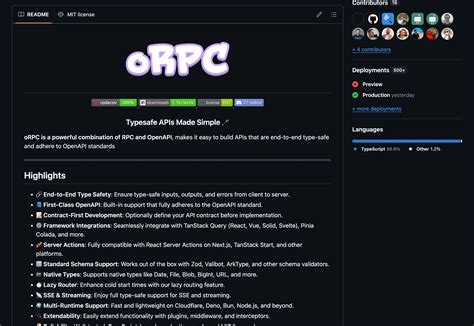 Orpc Openapi Remote Procedure Call For Type Safe Apis — Workos