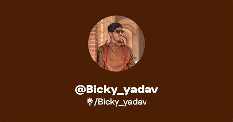 Bickyyadav Twitter Instagram Linktree