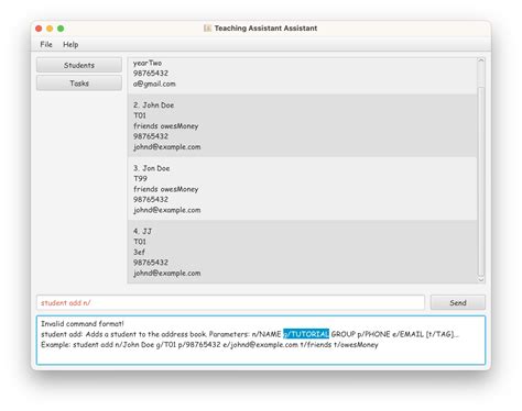 Optional Field Is Not Consistent With Ug · Issue 5430 · Nus Cs2103