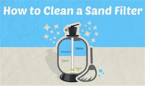 How To Clean A Pool Filter Sand Cartridge D E