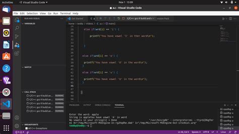 C I Clicked Run In The Vs Code I Am Seeing Something I Don T Understand Stack Overflow