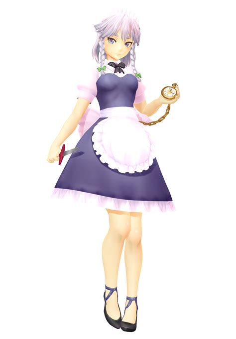 Mmd Touhou Montecore Styled Sakuya Izayoi Dl By Orientalcrimsonmmd On Deviantart