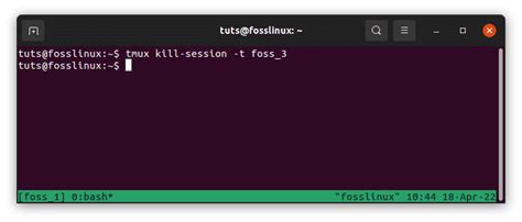 How To Kill All The Tmux Sessions Foss Linux