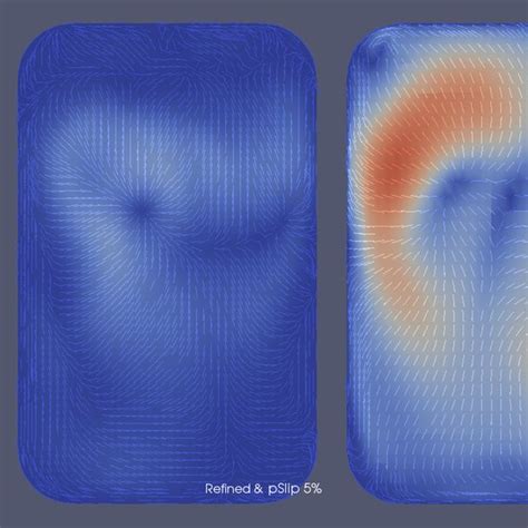 Comparison Of The Instantaneous Surface Velocity Magnitude Field For Download Scientific