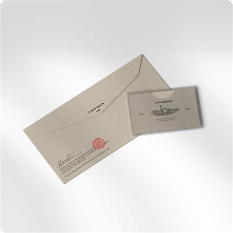 편지 봉투와 카드 목업 2 프루티드 디자인 무료 목업과 디자인 리소스를 다운로드 받으세요