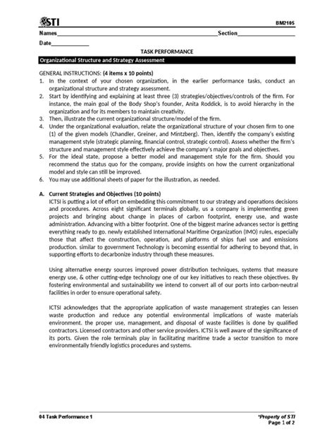 04 Task Performance 1 Pdf Governance Corporate Governance