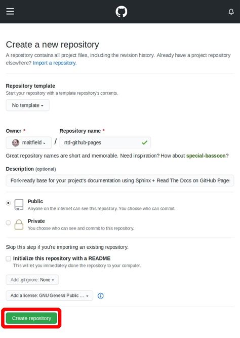 Continuous Documentation Hosting Read The Docs On Github Pages 12