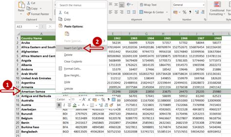 How To Shift A Row Down In Excel Spreadcheaters