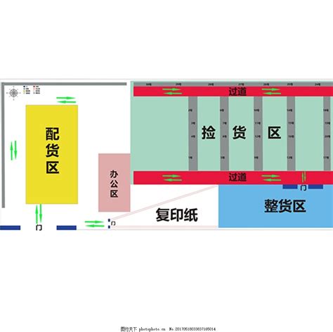 库房分布图图片 其他 其他 图行天下素材网