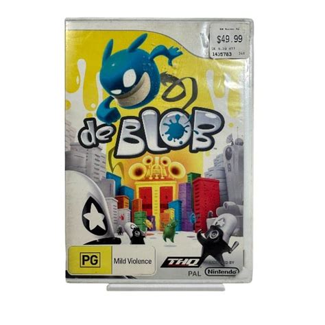De Blob Wii Mint Complete Appleby Games