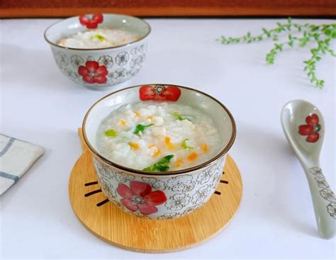 【挪威海产｜鳕鱼蔬菜粥的做法步骤图】往日随风下厨房
