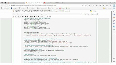 Crop And Fertilizer Recommendation System Using Machine Learning Youtube