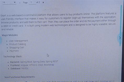Solved Ekart Is A Web Based E Commerce Platform That Allows
