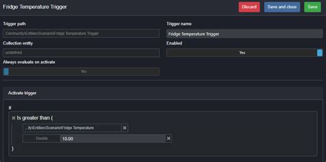 Trigger Entity IoT Nxt Community