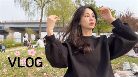 Vlog취미부자의 봄맞이 일상브이로그🌸폴댄스밀폴스튜디오홈베이킹한강나들이한강피크닉 Youtube
