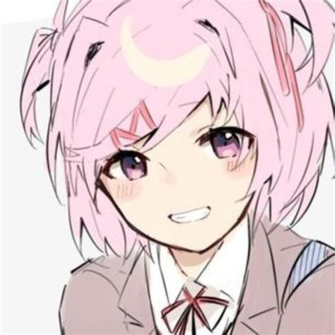 Natsuki DDLC Icons Literature Club Manga Drawing Anime