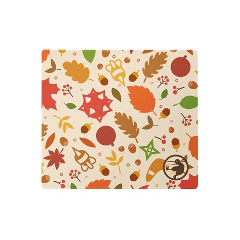 Autumn Projectiles Mouse Pad 45cm X 40cm Ninja Kiwi Merch