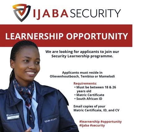 Apply Now Ijaba Security Learnership 2025