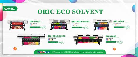 Eco Solvent Printer Top Quality Eco Solvent Printing Oric