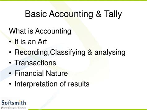 Ppt Softsmith Infotech Powerpoint Presentation Free Download Id 20867