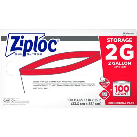 Wholesale Ziploc 2 Gallon Storage Bags Sjn682253 In Bulk
