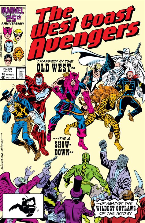 West Coast Avengers 1985 18 Comic Issues Marvel