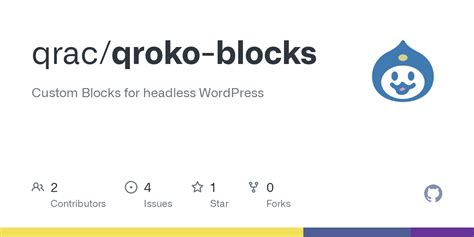 GitHub Qrac Qroko Blocks Custom Blocks For Headless WordPress