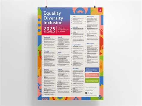 November 2025 Diversity Calendar Calendar Printable