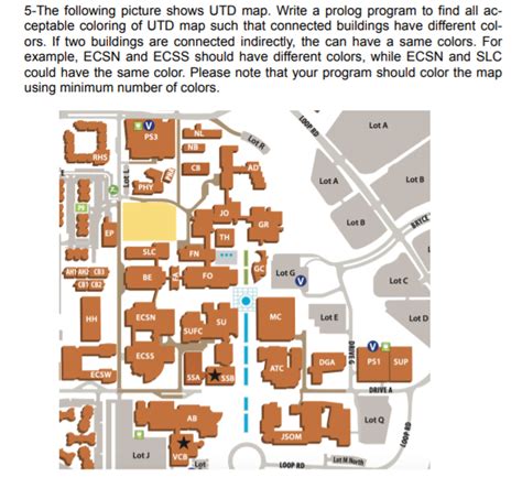 5 the following picture shows utd map write a prolog