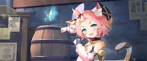 Diona Genshin Impact Online Video Game K Wallpaper Download