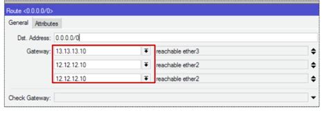 Ecmp Load Balancing Pada Mikrotik Lab Tekaje
