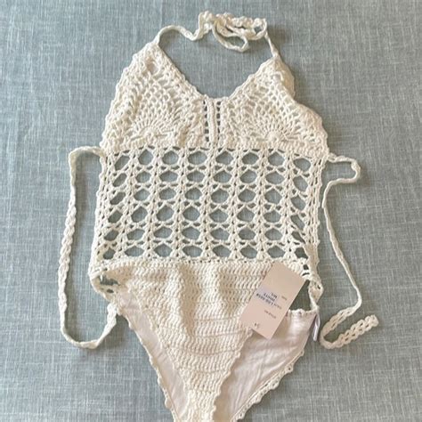 Love Sense Swim Nwt Crochet Knit Bathing Suit Poshmark