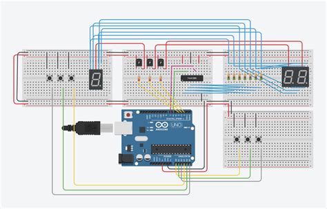 Controlling Multiple 7 Seg Displays Doing Different Things Based On Different Inputs