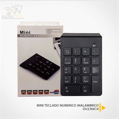 OU230614 MINI TECLADO NUMERICO INALAMBRICO